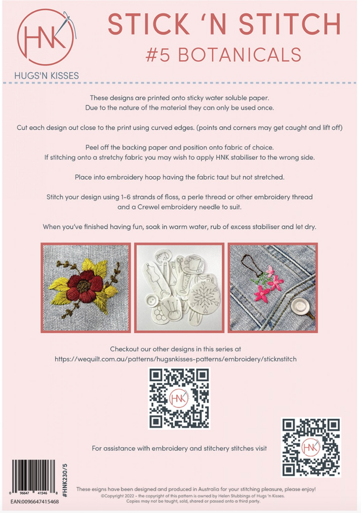 Embroidery Designs by Hugs'n Kisses – Red Thread Studio