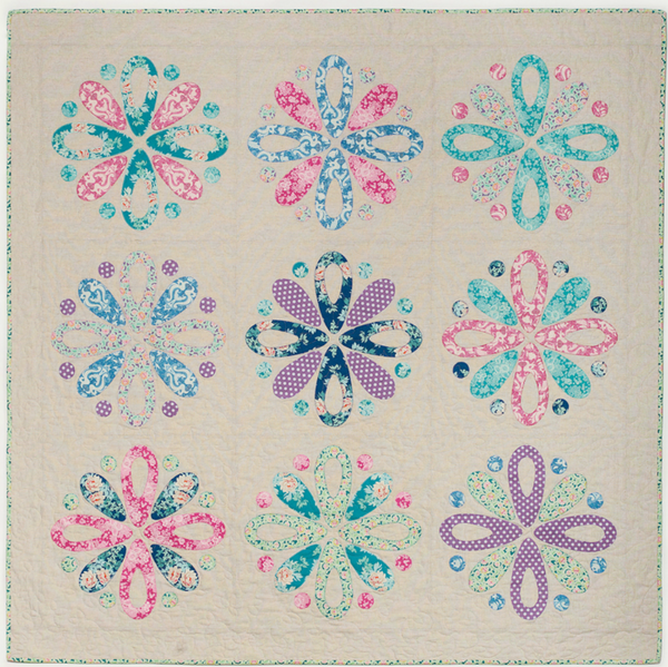 Trinket Box Quilt Pattern and Acrylic Templates designed by Tied with ...