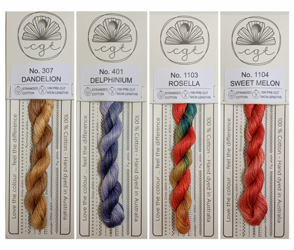 Around the World Cushion Kit by Cottage Garden Threads – Red Thread Studio