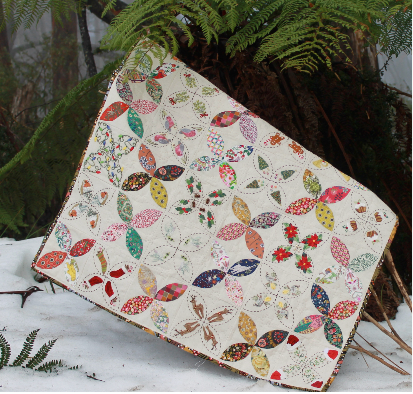 Jardin de Poche Patterns by Veronique Diligent – Red Thread Studio